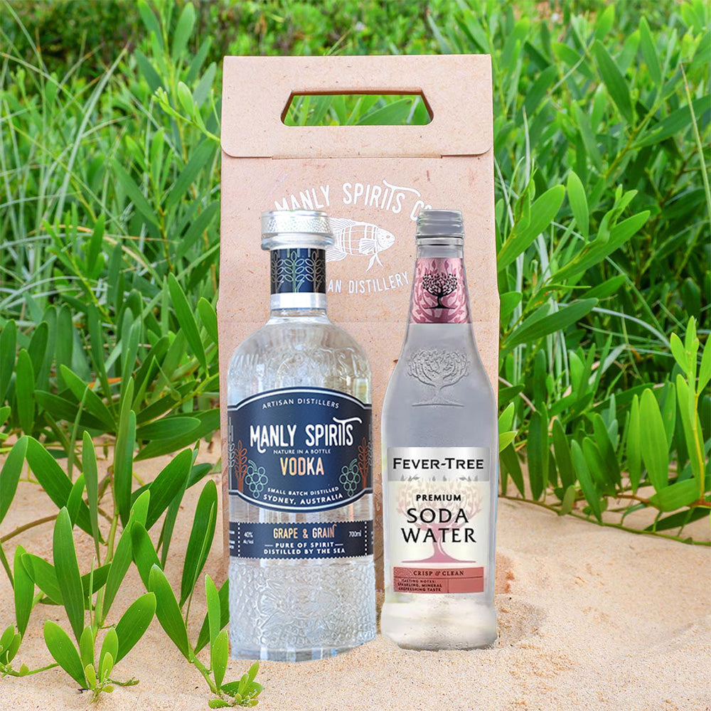 Vodka & Fever-Tree Soda Gift Pack – Manly Spirits Co.