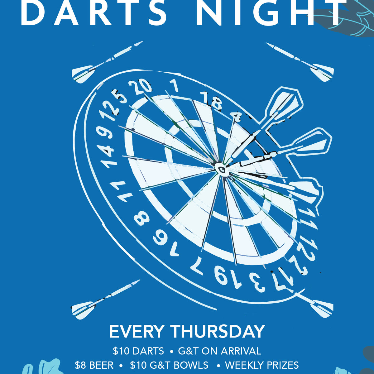 Thursday Dart's Night - Sydney Darts Club – Manly Spirits Co.