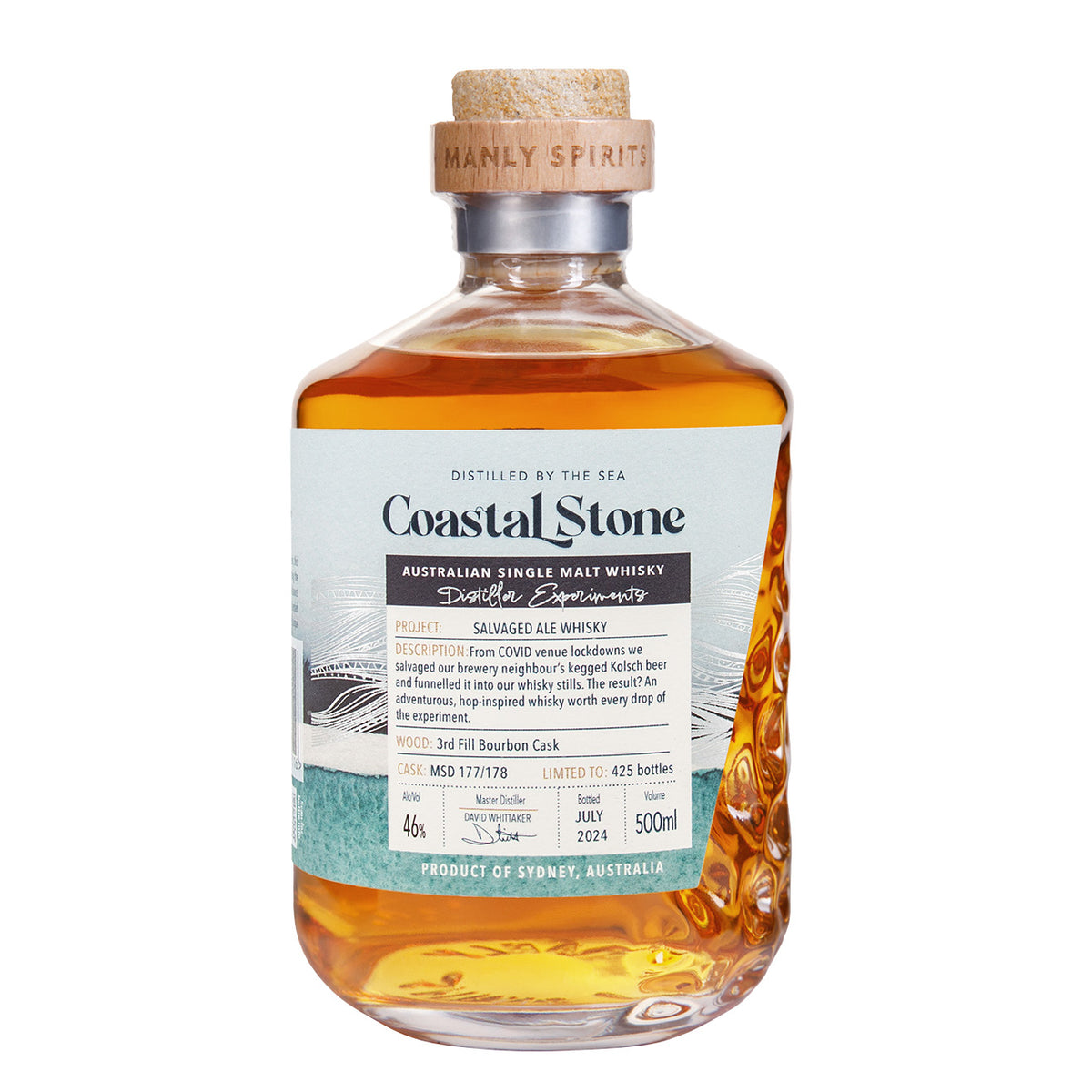 Salvaged Ale Single Malt Whisky – Manly Spirits Co.