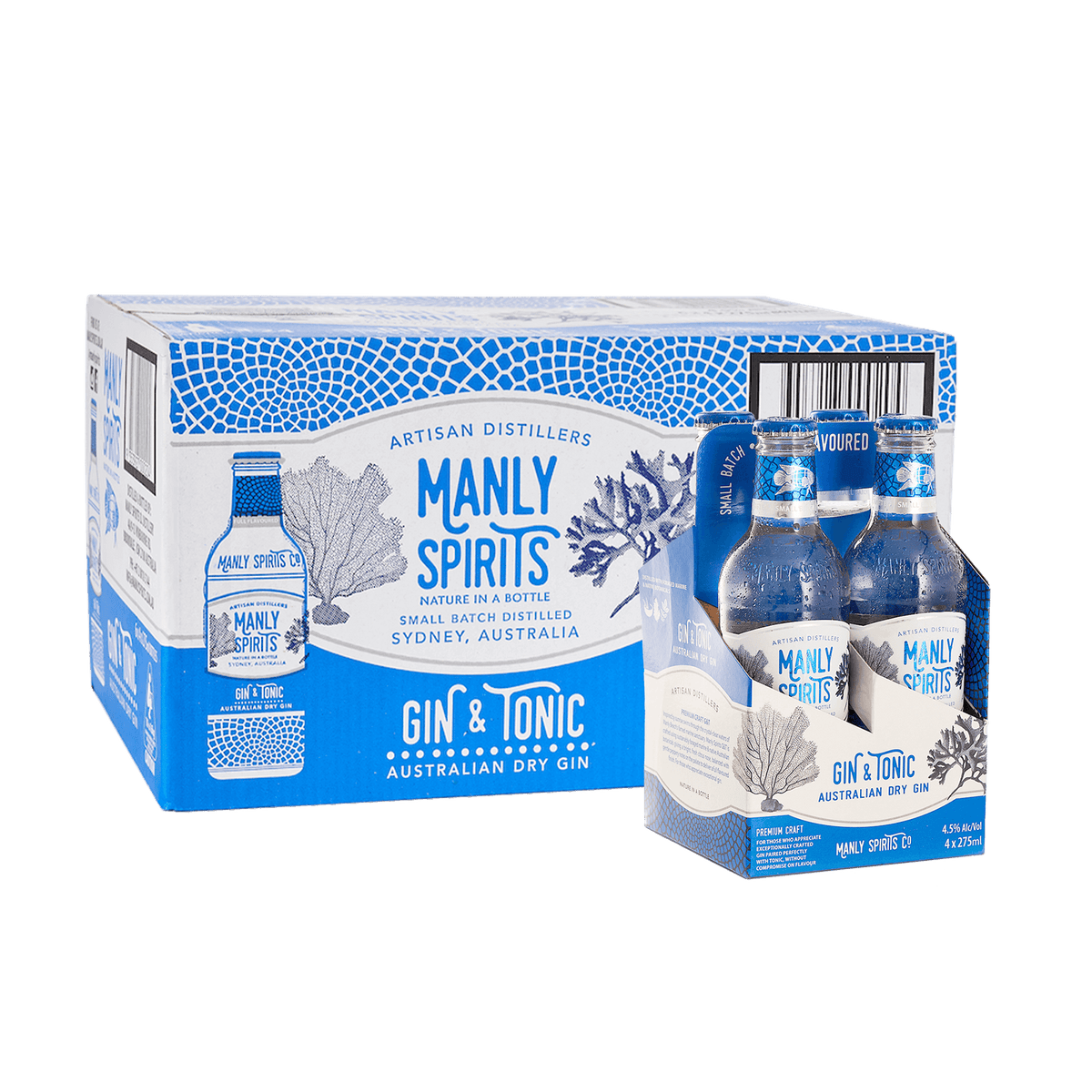 Australian Dry Gin & Tonic Case – Manly Spirits Co.