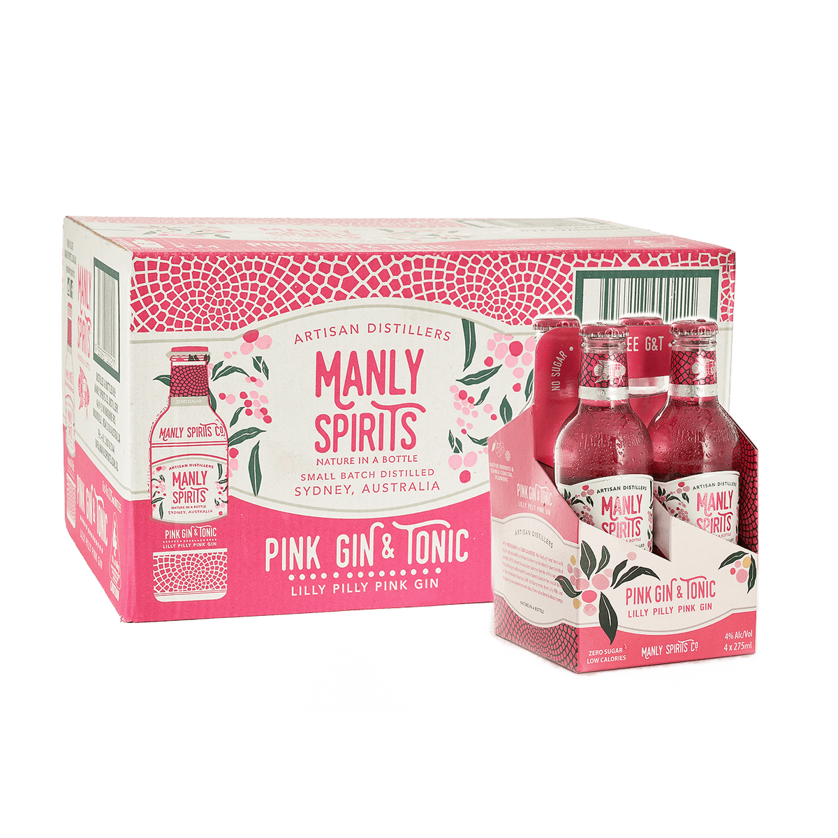 Lilly Pilly Gin & Tonic Case – Manly Spirits Co.